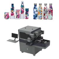 China UV Printer High Speed Aluminum Can Printing Machine 360 Degree Seamless Rotary for sale