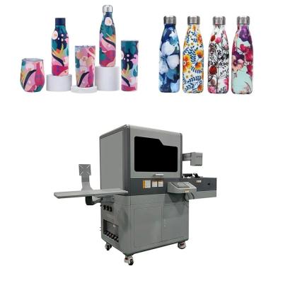 China Printer Manufacturer High Speed 360rotary UV Printer Printing on Water Bottle for sale