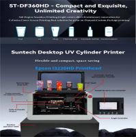 China High Speed Cylindrical 360 UV Printer for Water Bottle / Can / Mug Printer for sale