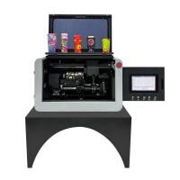 China High Speed Cylindrical 360 UV Printer for Water Bottle / Can / Mug Printer for sale