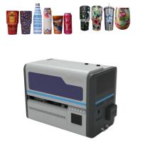 China LED UV Bottle Printer 360 with 6 Color for Bottle Cans Glass for sale