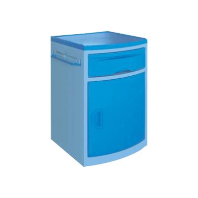 China ABS Material Portable Over Bed Table Cabinet Abrasion Resistance For Hospital for sale