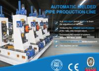 China PLC Control CNC Automatic Tube Mill for High Precision Pipe Production for sale
