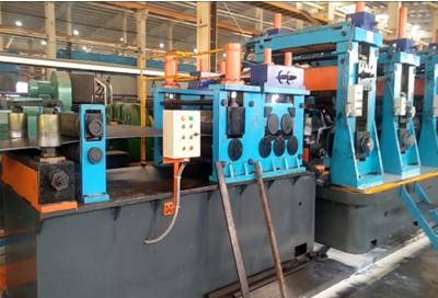 China 165mm Galvanized Tube Mill Machine PLC Control for Round Square Pipes for sale