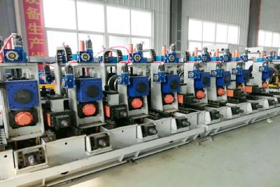 China 3mm 100x100mm Automatic Tube Mill for Carbon Steel Square Pipe for sale