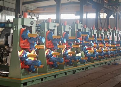 China Carbon Steel ERW Pipe Mill 25-60mm Round Tube Production Line for sale
