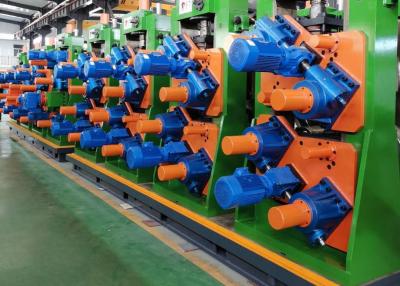 China Green Welded Tube Mill Line 55-160mm 0.7-2.5mm 25ton/hour for sale