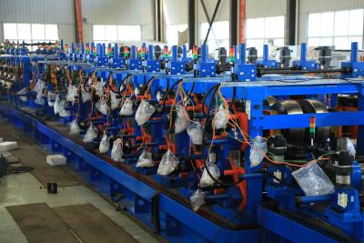 China High Frequency Welded Pipe Mill for 400x400mm Square Pipe 10mm Thickness for sale