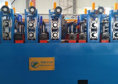 China Galvanized Carbon Steel High Frequency Welded Pipe Mill 15-50mm for sale