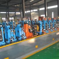 China Pipe Mill Production Line 60-140mm Round Pipe Carbon Steel Welding Equipment High Frequency ERW Making Machine Engine Bearing Carbon Steel Tube Mill Machine for sale