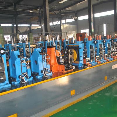 China Pipe Mill Production Line 60-140mm Round Pipe Carbon Steel Welding Equipment High Frequency ERW Making Machine Engine Bearing Carbon Steel Tube Mill Machine for sale