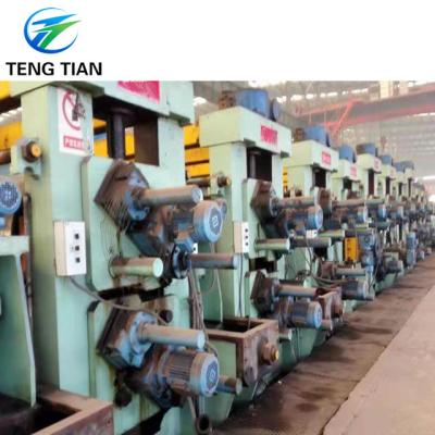 China 400x400mm Carbon Steel Strip ERW Steel Square Tube Mill Pipe Machine for sale