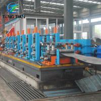 China High Frequency Welded Pipe Mill 32mm-76mm PLC Control 100m/min for sale