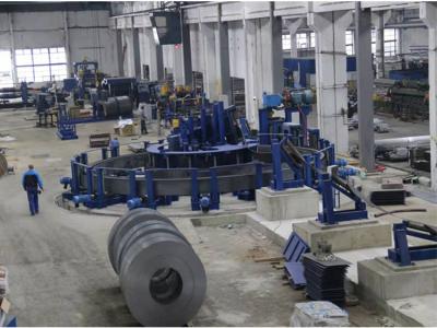 China 150-254mm Steel Pipe Production Line with PLC Control for sale