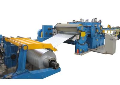 China Automatic Steel Slitting Machine 1600mm Max Width PLC Controlled for sale