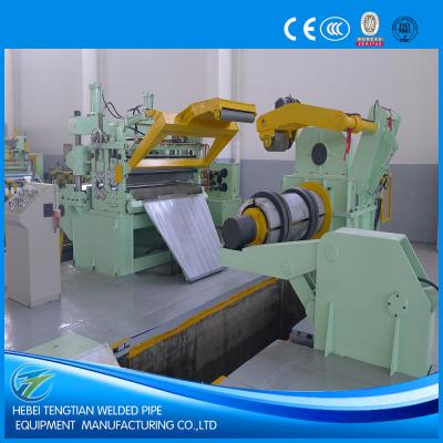 China PLC Control Steel Slitting Machine 25 Strips 120m/min Max Speed for sale