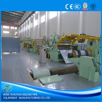 China 25-Strip PLC Steel Slitting Machine for HRC CRC Galvanized Sheets for sale
