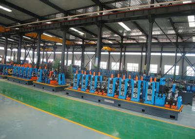China High Speed Steel ERW Pipe Mill 21-63mm Round Square Tube Line for sale