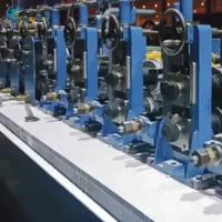 China 6mm Tube Mill Machine with PLC Control and Cr12 Rollers for sale