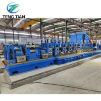 China Carbon Steel Square Tube Mill 100x100-200x200 10-50m/min for sale
