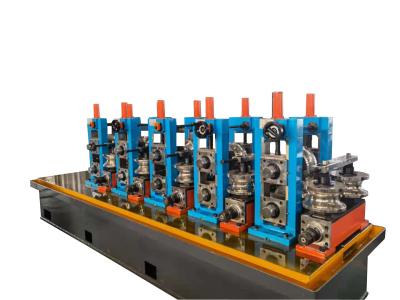China Fast Speed Steel Pipe Manufacturing Machine 0.6-4.0mm Thickness for sale