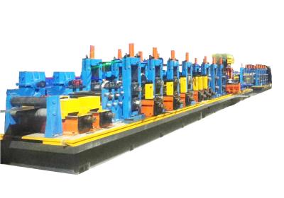 China 30m/min Steel Pipe Manufacturing Machine for Round Pipe 2-8mm Thickness for sale