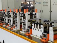 China High Efficiency 16-50.8mm Steel Pipe Making Machine with PLC Control for sale