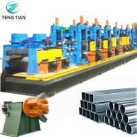 China Carbon Steel Galvanized Tube Making Machine 80m/min Customizable for sale