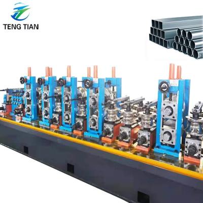 China Fully Automatic High Frequency Welded Carbon Steel Pipe Mill 70x70-150x150mm for sale