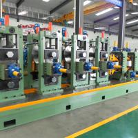 China High Frequency Welding Square Steel Tube Mill 100x100-200x200 3-6mm for sale