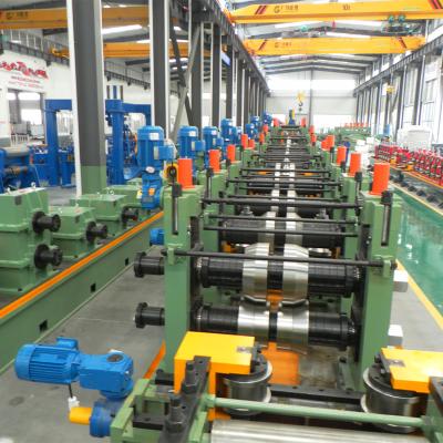 China 0.3-1mm Thickness ERW Welding Pipe Mill 8-20mm Diameter for sale