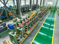 China 10-50mm Steel Pipes CNC Automatic Pipe Mill Machine for sale