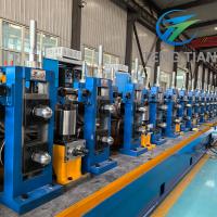 China ERW Tube Forming Machine Carbon Steel Pipe Making Steel Pipe Mill PLC Motor High-frequency Welding Tube Making Machine for sale