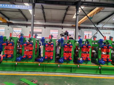 China Industrialized ERW Tube Mill Production Line Machine for Carbon Steel Pipes with PLC Motor & Gearbox for sale