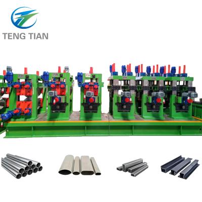 China ERW Tube and Pipe Mill Machine PLC Controlled High Efficiency Carbon Steel Pipe Production Line with 100m/min Speed for sale