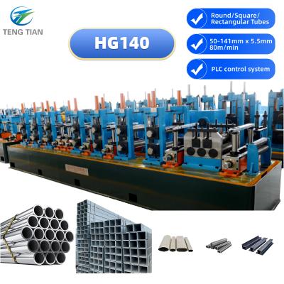 China HG140 High-Frequency Welded Carbon Steel Pipe Production Equipment Φ50-141mm x 5.5mm 80m/min for Building & Machinery for sale