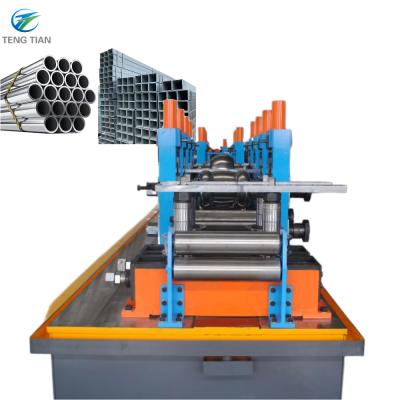 China HG140 HF Pipe Production Line CE PLC Smart Control Fast Mold Change Φ50-140x6.0mm 60m/min Energy-Saving Output for sale