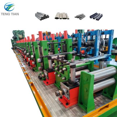 China ERW Steel Pipe Production Line High Frequency Welded Tube Mill Machine for Round Square Pipe for sale