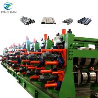 China Industrial High Frequency Pipe Welding Line Carbon Steel Tube Mill Manufacturing Equipment for sale