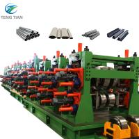 China Fully Automatic HFW Pipe Production Line ERW Tube Mill Carbon Steel Welded Pipe Machinery for sale