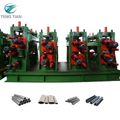 China ERW Carbon Steel Pipe Production Line High Frequency Welding Machine for Round/ Square Pipes for sale