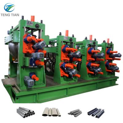 China PLC Controlled High Frequency Welded Pipe Mill Line Carbon Steel Tube Forming Equipment for sale