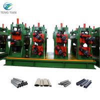 China High Frequency Induction ERW Pipe Mill Production Line Carbon Steel Welded Tube Machinery for sale