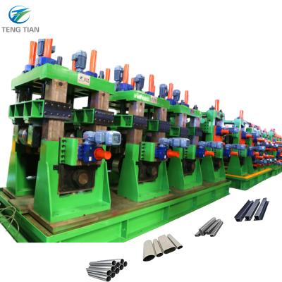China Heavy Duty ERW Pipe Mill High Frequency Carbon Steel Welded Tube Production Line for sale