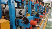 China High Frequency Welded Carbon Steel Pipes Making Machine ERW Tube Mill Line Manufacturing 45-114mm Pipe Diameter High Rigidity for sale