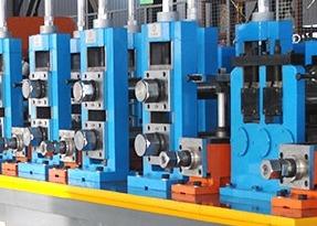 China 350KW Carbon Steel Pipe Production Line for Square Round Pipes for sale
