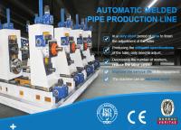 China Full Automatic Square Tube Mill with Roller Forming 25 m/min for sale
