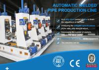 China Stepless Speed Regulation Automatic Tube Mill for Square Rectangular Tubes for sale