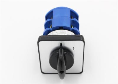China Magnetic Off - On Rotary Cam Switch Small Panel Mounted Two Position for sale