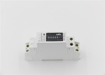 China 120V/220V/230V Single Phase DIN Rail Smart KWH Energy Meter 5(30)A for sale